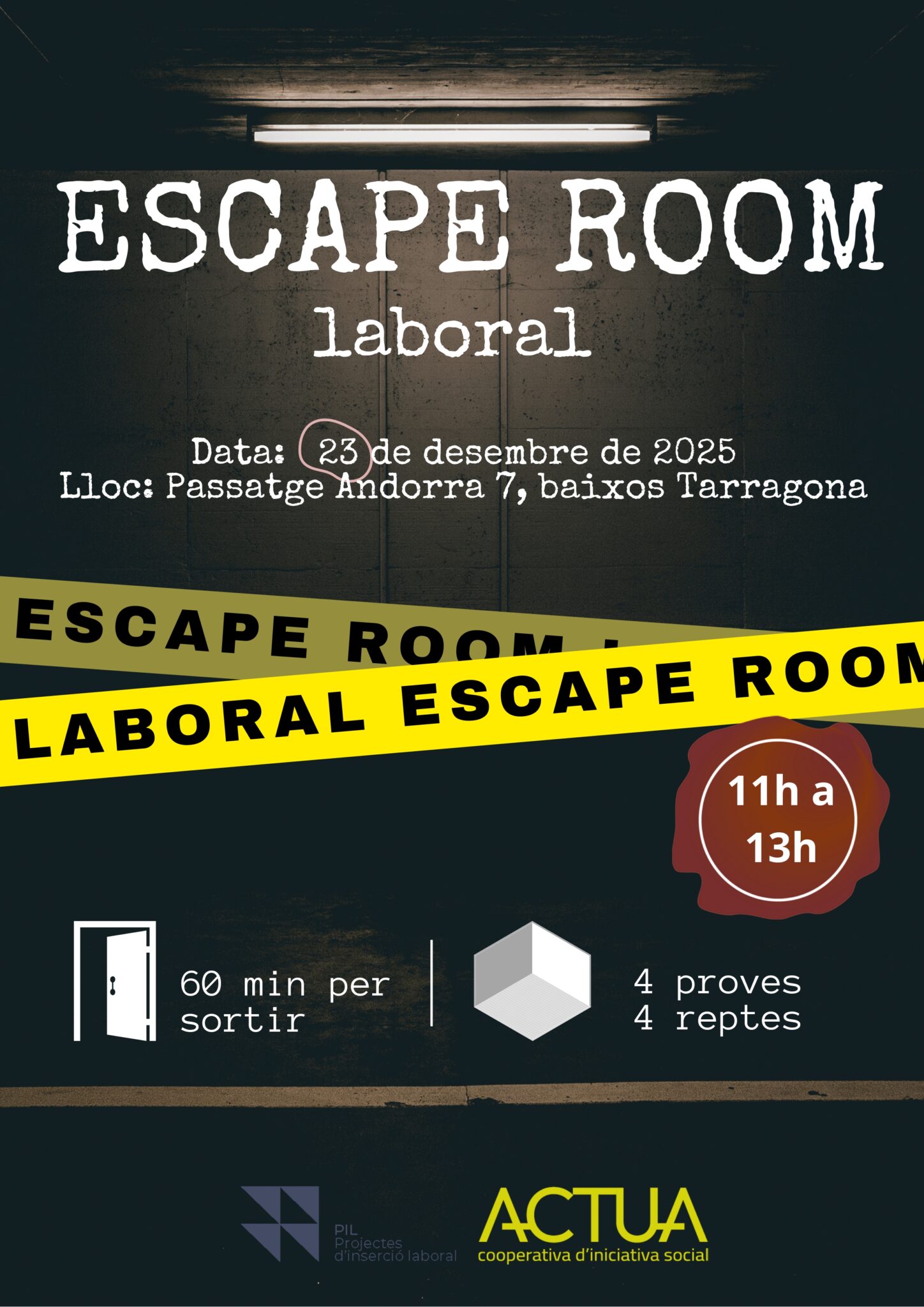 Creativitat i treball en equip: tanquem l'any amb un Escape Room ...